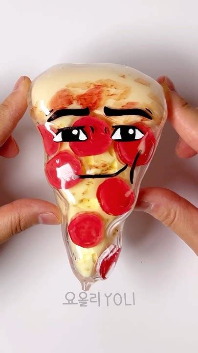 로블록스 피자 밈🍕 말랑이 만들기 Diy Roblox Gegagedigedagedago Pizza Meme🍕 Squishy With Nano Tape Youtube