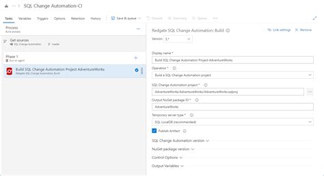 Use The Azure DevOps Build Extension With SQL Change Automation Project