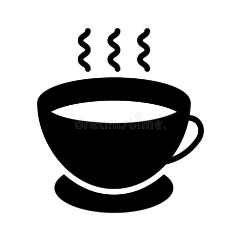 Coffee Cup Hot Beverage Tea Cup With Steam Vector Design Stock Vector Illustration Of