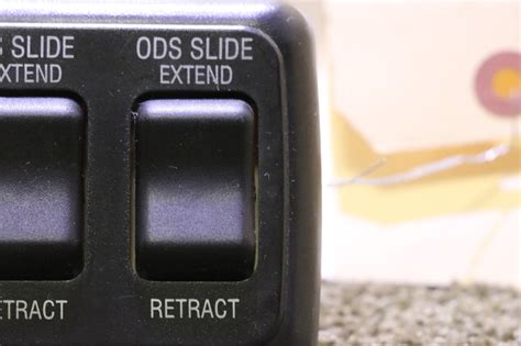 RV Components USED RV DS ODS EXTEND RETRACT SLIDE OUT SWITCH PANEL