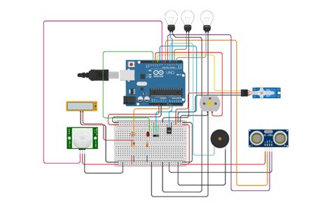Circuit Design Home Automation System Tinkercad