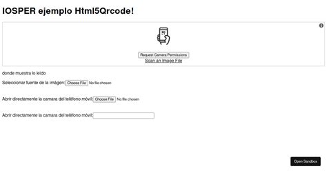 React Qr Barcode Scanner Forked Codesandbox React Qr Barcode Scanner Forked Codesandbox