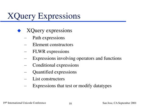 PPT W C XML Query PowerPoint Presentation Free Download ID