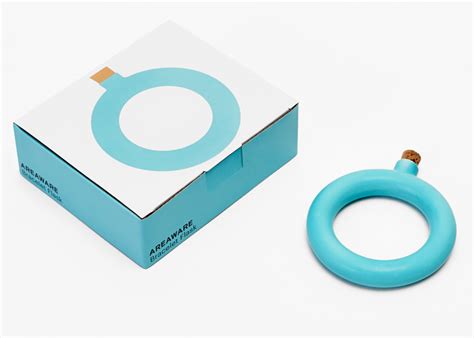 object and totem s hip flask fits on the wrist like a bracelet