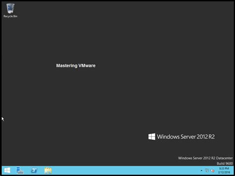 install windows server 2012 mastering vmware