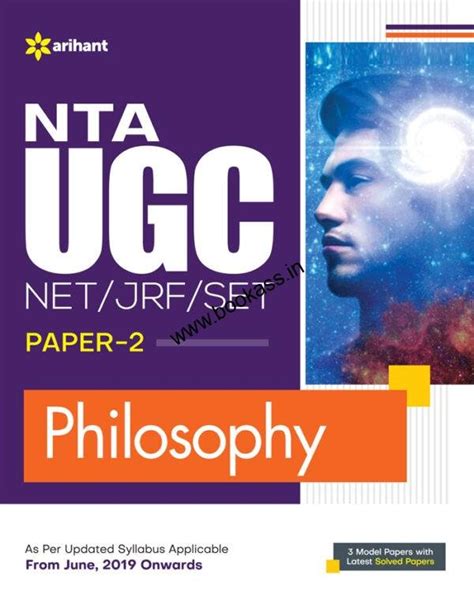 Arihant Nta Csir Ugc Net Set Jrf And Ls Philosophy Latest Edition