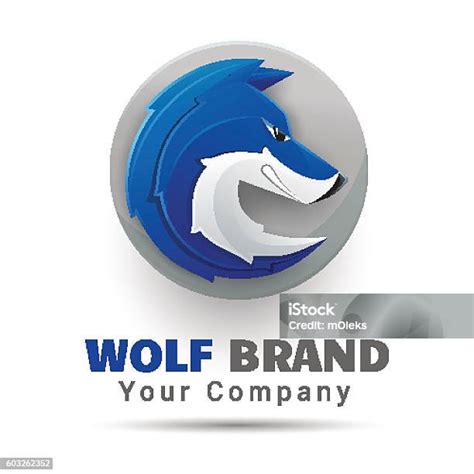 늑대 볼트 색상 로고 크리에이티브 컬러풀 추상 벡터 디자인 일러스트 개에 대한 스톡 벡터 아트 및 기타 이미지 개 경쟁 기업 재무와 산업 Istock