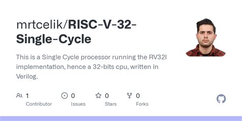 Github Mrtcelik Risc V 32 Single Cycle This Is A Single Cycle