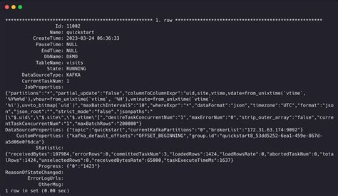 Real Time Analytics With Starrocks And Kafka