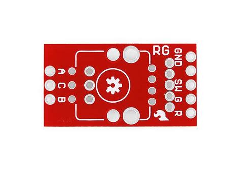 sparkfun rotary encoder breakout illuminated rg rgb