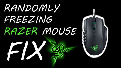 How To Fix Razer Mouse Randomly Freezingdisconnecting Youtube