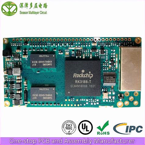 Navigation Core Board Pcba Hdi Fast Pcb Multilayer Pcb High Speed Pcb Season Multilayer Circuit