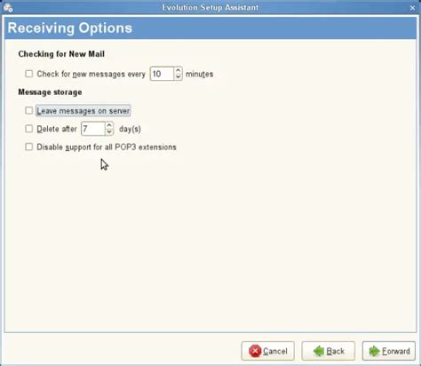 How To Configure An Email Account In Evolution