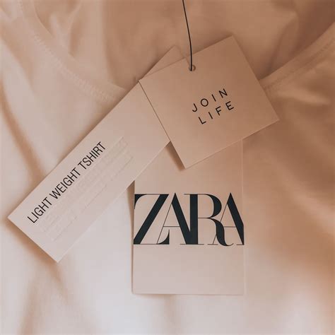 Zara Tag Clothing Tags Clothing Brand Logos Zara