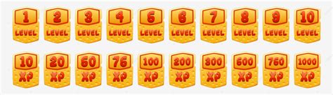 Set Of Cheese Game Level Ui Icons Of Trophy Prize Png And Vector