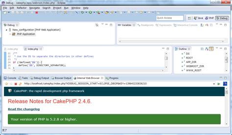 Phpでデバッグ実行xampp Cakephp Eclipse Chrome Open Tone Labs