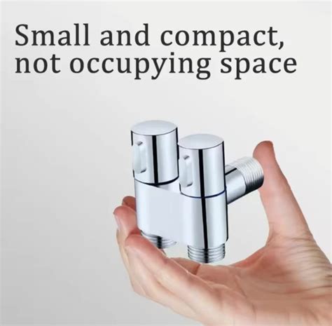 Válvula Angular Doble Para Bidé Patio Jardín Lavadora Ferrexpress Perú