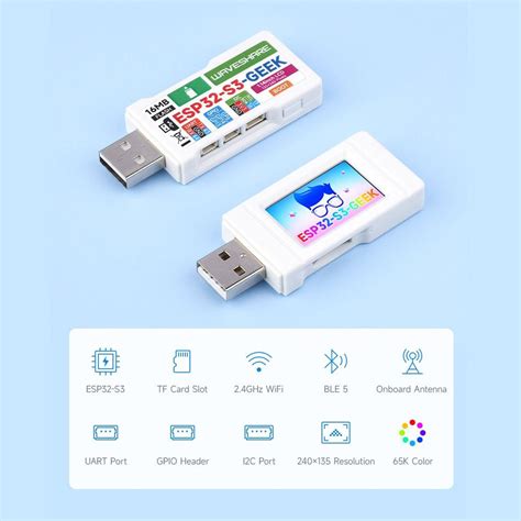 Waveshare Esp32 S3 Geek Development Board Elektor