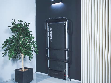 Плоская Беговая дорожка для дома для похудения Unixfit R 300c убирается под кровать под диван