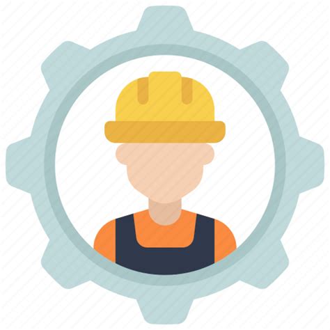 Worker Management Assembly Industry Manage Icon Download On