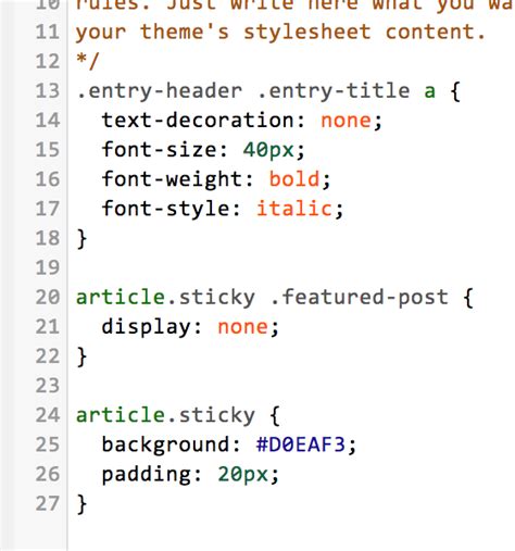 Introduction To Customizing Your Theme With Css Atlanta Wordpress Training Support And Management