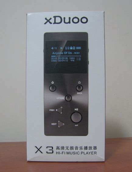 XDuoo X3 DSD 24Bit / 192KHz CS4398 Chip Lossless Music Player - Reviews ...