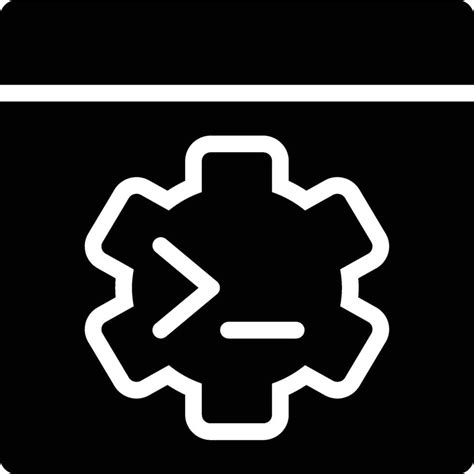 Batch File Batch Batch Script Glyph Solid Icon 60576596 Vector Art At Vecteezy