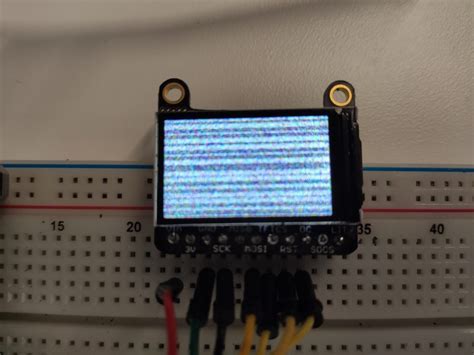 python lcd displaying garbage on startup stack overflow