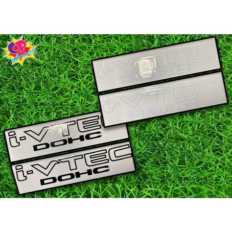 สติ๊กเกอร์ I Vtec Dohc ติดชายประตูหลัง Shopee Thailand