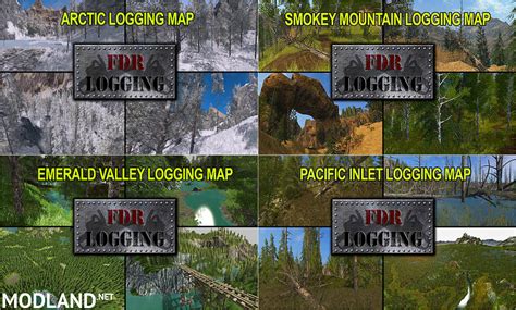 All V5 Maps By FDR Logging FS 17