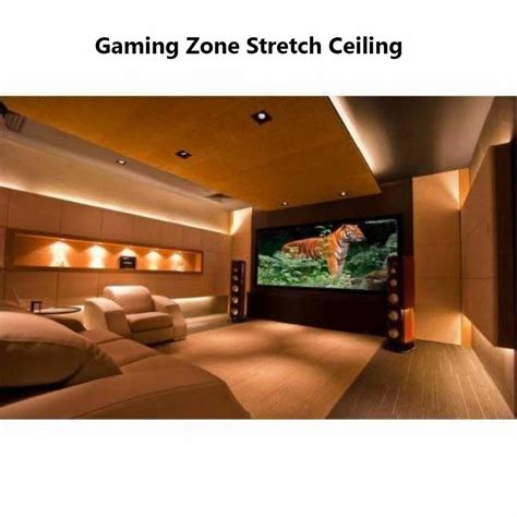 Luxceil Gaming Zone Stretch Ceiling 0 25 Mm At ₹ 150 Sq Ft In Vadodara Id 9060349348