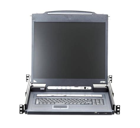 Aten CL Port Single Rail LCD KVM Switch At Liquid Crystal Display KVM Switches