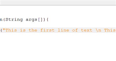 Java Programming For Absolute Beginners Common Escape Sequence In Use