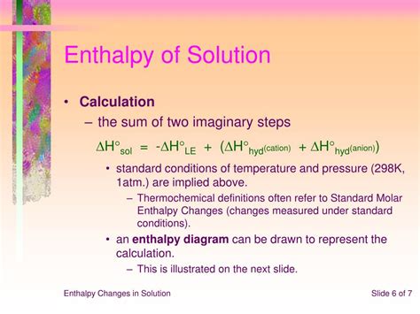 PPT Enthalpy Changes In Solution PowerPoint Presentation Free Download ID 5406602