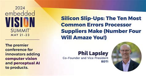 Silicon Slip Ups The Ten Most Common Errors Processor Suppliers Make Number Four Will Amaze