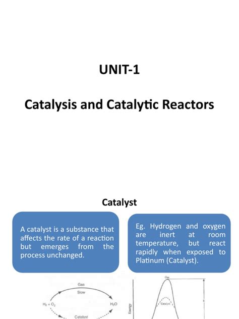 unit 1 catalysis and catalytic reactors pdf adsorption catalysis