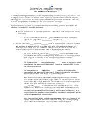 Milestone Two Draft Docx BUS Milestone Two Template To Simplify Completing This Milestone