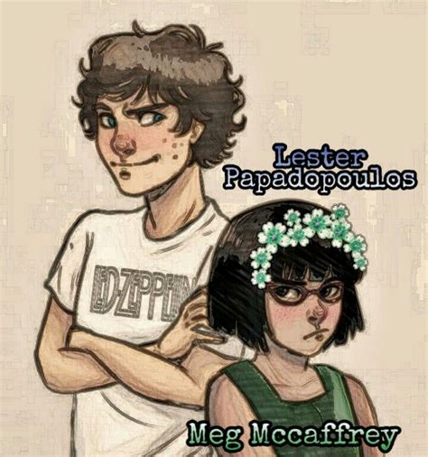 Deus Apolo Como Lester Papadopoulos E Meg Mccaffrey Filha De Deméter Deusa Da Agricultura