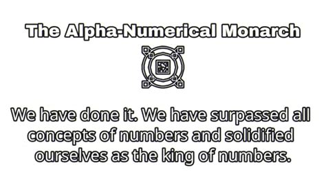 The Alpha Numerical Monarch Fictional Googology Wiki Fandom