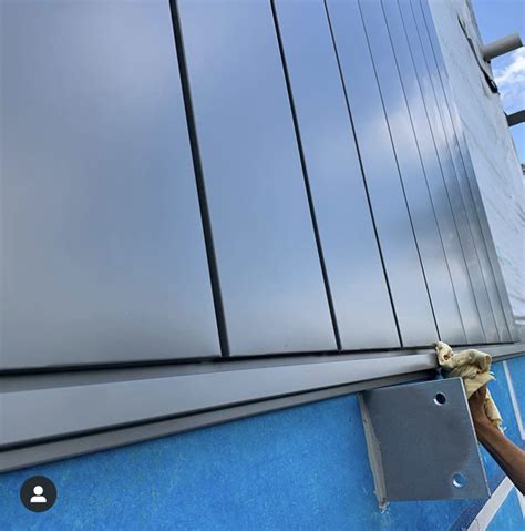 V25 Interlocking Panel Wall Cladding Transforms Ags Commercial Project Architectural Roofing