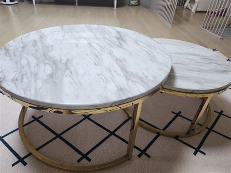 대리석 거실테이블 당근 중고거래