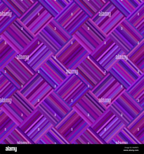 Purple Abstract Diagonal Striped Square Tile Mosaic Pattern Background Vector Wall Design