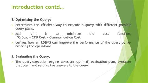 Query Processing Strategies In Distributed Database Ppt