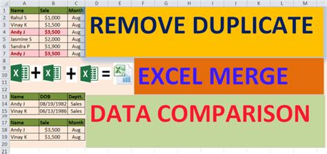 Do Excel Merge Organize Clean And Remove Duplicate Data By Simar04 Fiverr
