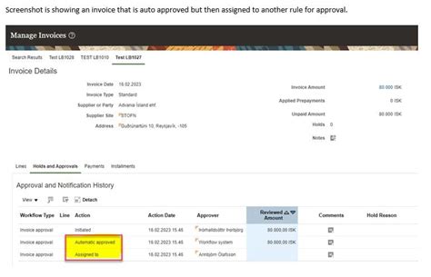 How To Configure Auto Approve Approval Rules For Invoices With Po Matched Lines — Cloud Customer