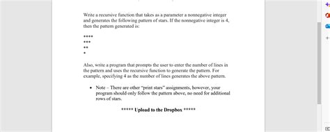 Solved Write A Recursive Function That Takes As A Parameter Chegg