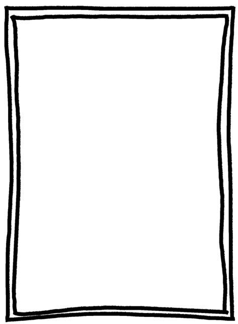 Simple Borders And Frames For Art Of Writing