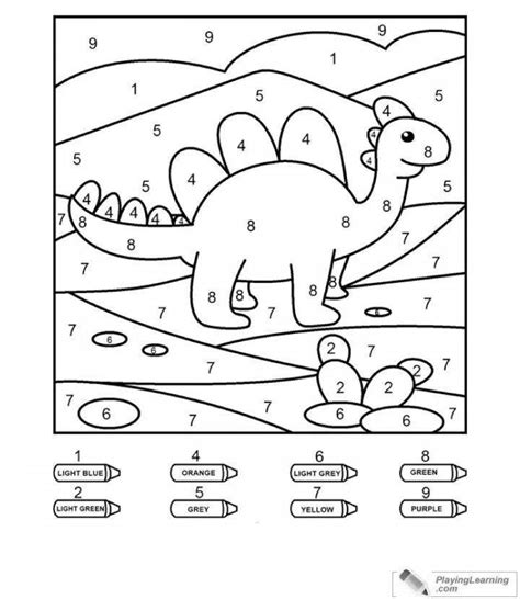 Раскраски По Номерам На Английском Для Детей 70 фото