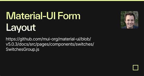 Material Ui Form Layout Codesandbox