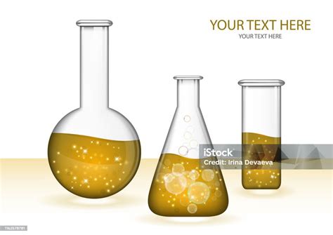 흰색 배경에 분리 된 액체와 추상 투명 유리 플라스크 화학 및 생물학적 실험 비커에 대한 스톡 벡터 아트 및 기타 이미지 비커 화학 과학 3가지 개체 Istock